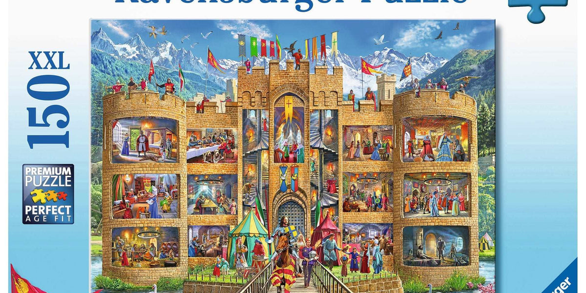 Ravensburger - Cutaway Castle Puzzle 150 pieces | Ravensburger ...