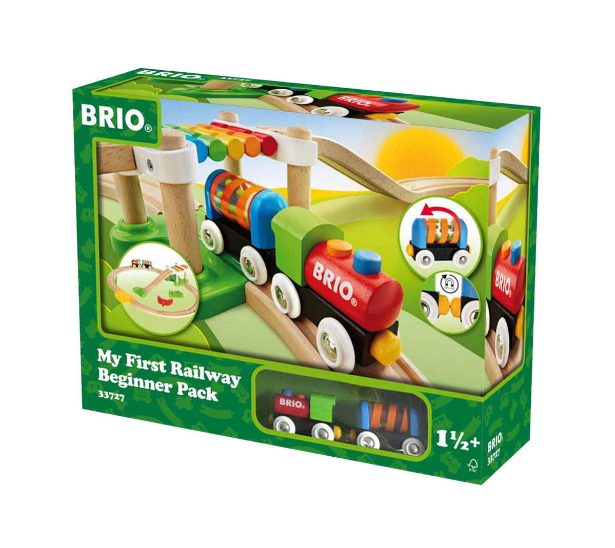 BRIO My First - Railway Beginner Pack 18 pieces | Ravensburger ...