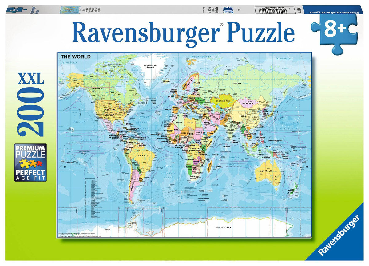 Ravensburger - Map of the World 200 pieces | Ravensburger Australia ...