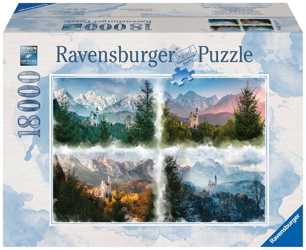 Ravensburger - Neuschwanstein Castle 18000 pieces | Ravensburger ...