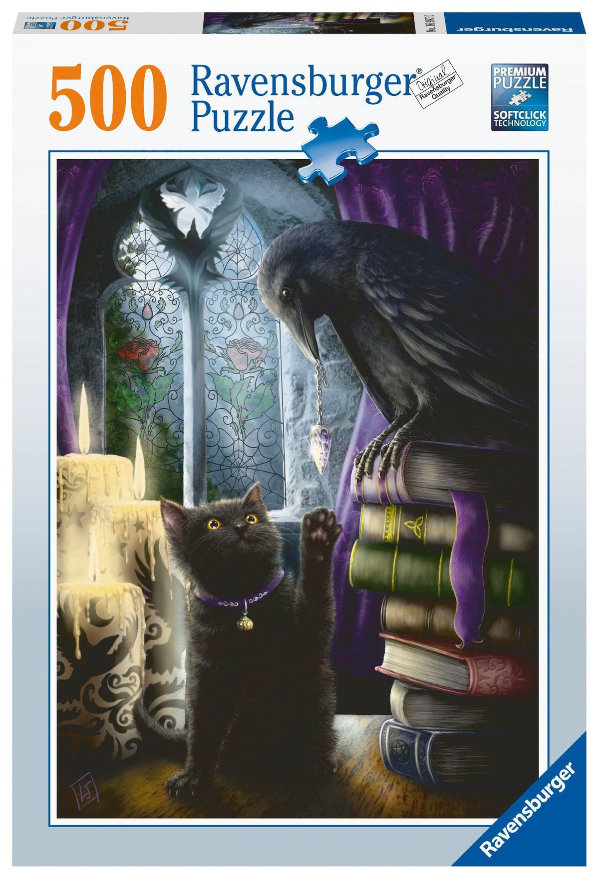 Ravensburger - Black Cat and Raven 500 pieces | Ravensburger Australia ...