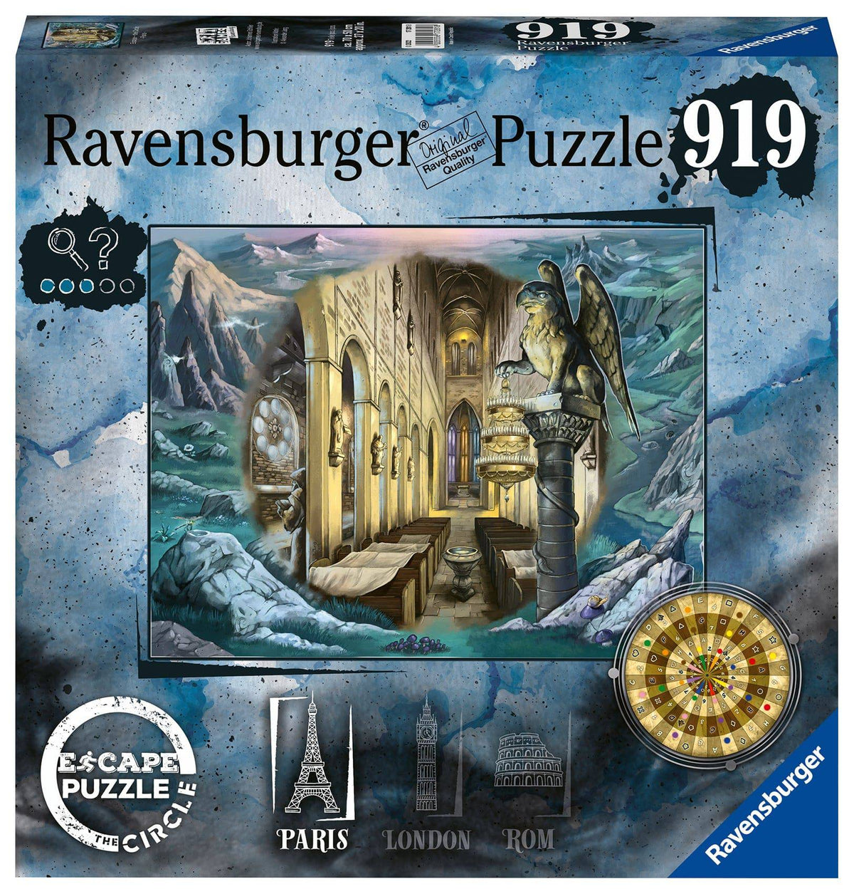 Ravensburger - ESCAPE - the Circle - Paris 919 pieces | Ravensburger ...