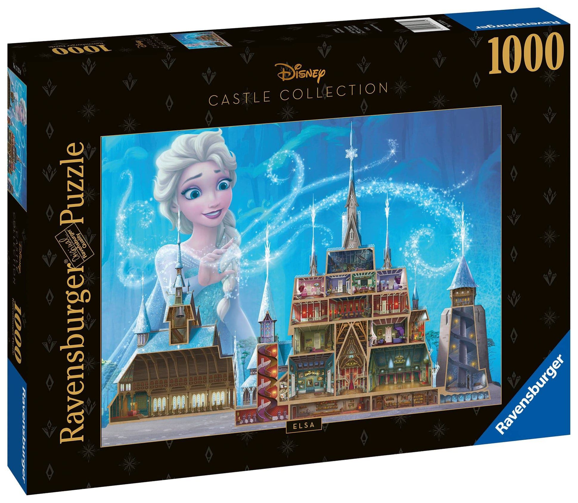 Ravensburger - Disney Castles: Elsa 1000 pieces | Ravensburger ...